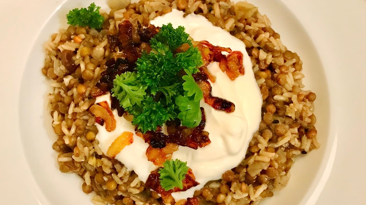 Mujadara: Lebanese Recipe for Lentils With Rice - Utopia
